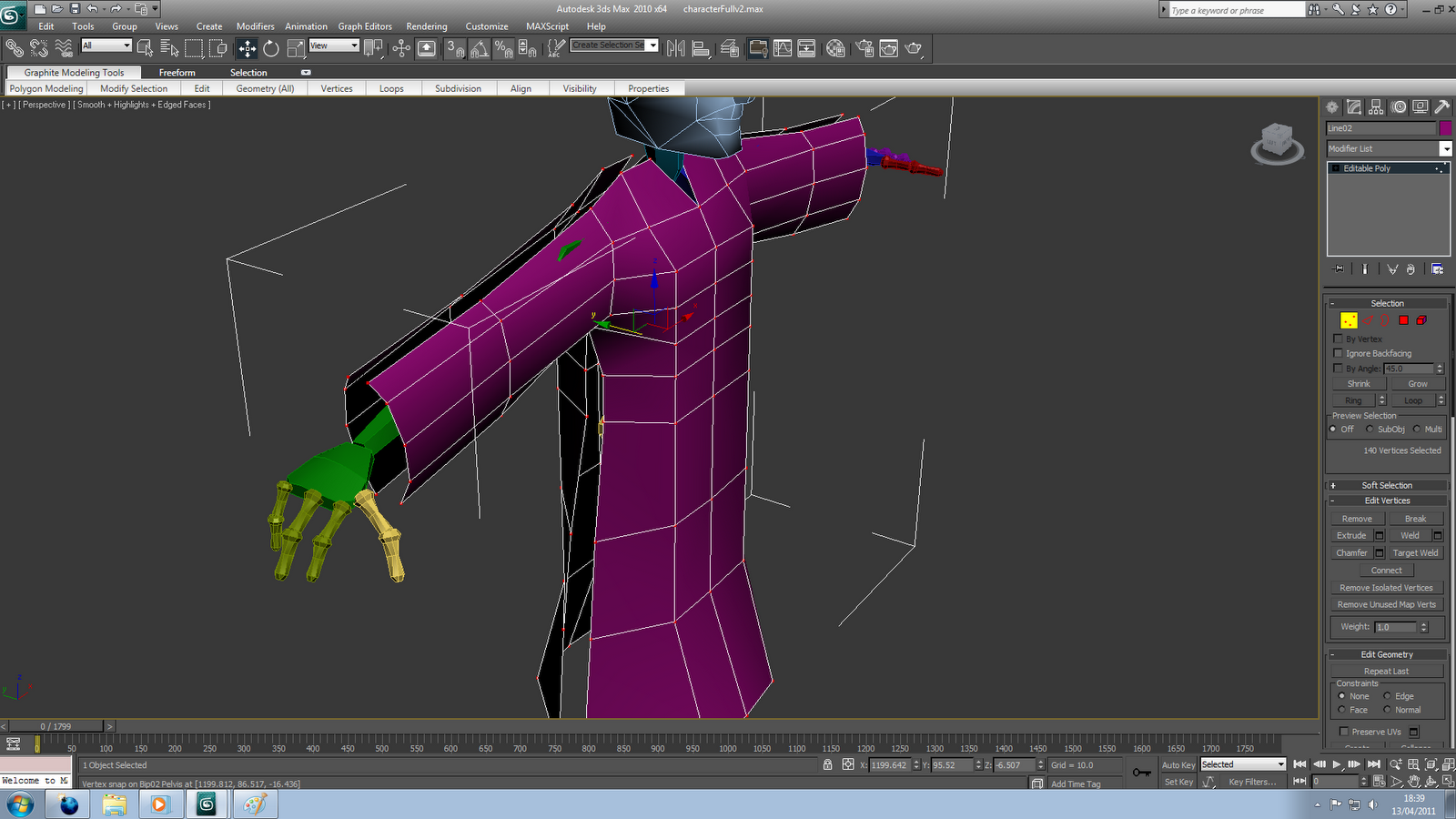 3D Character Animation 2011: Character Body Design part4.