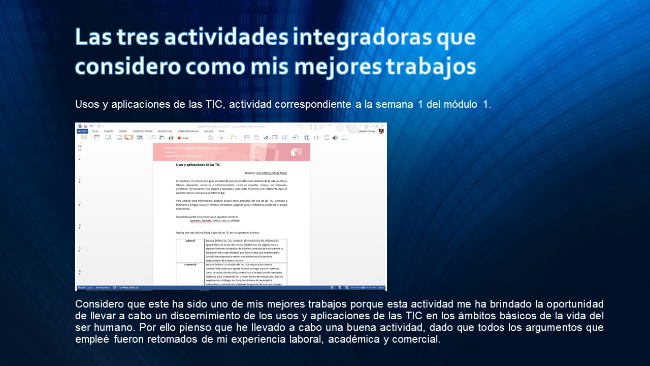 Su Prepa en Línea: Modulo 1 Semana 4 - Proyecto Integrador "Tecnología ...