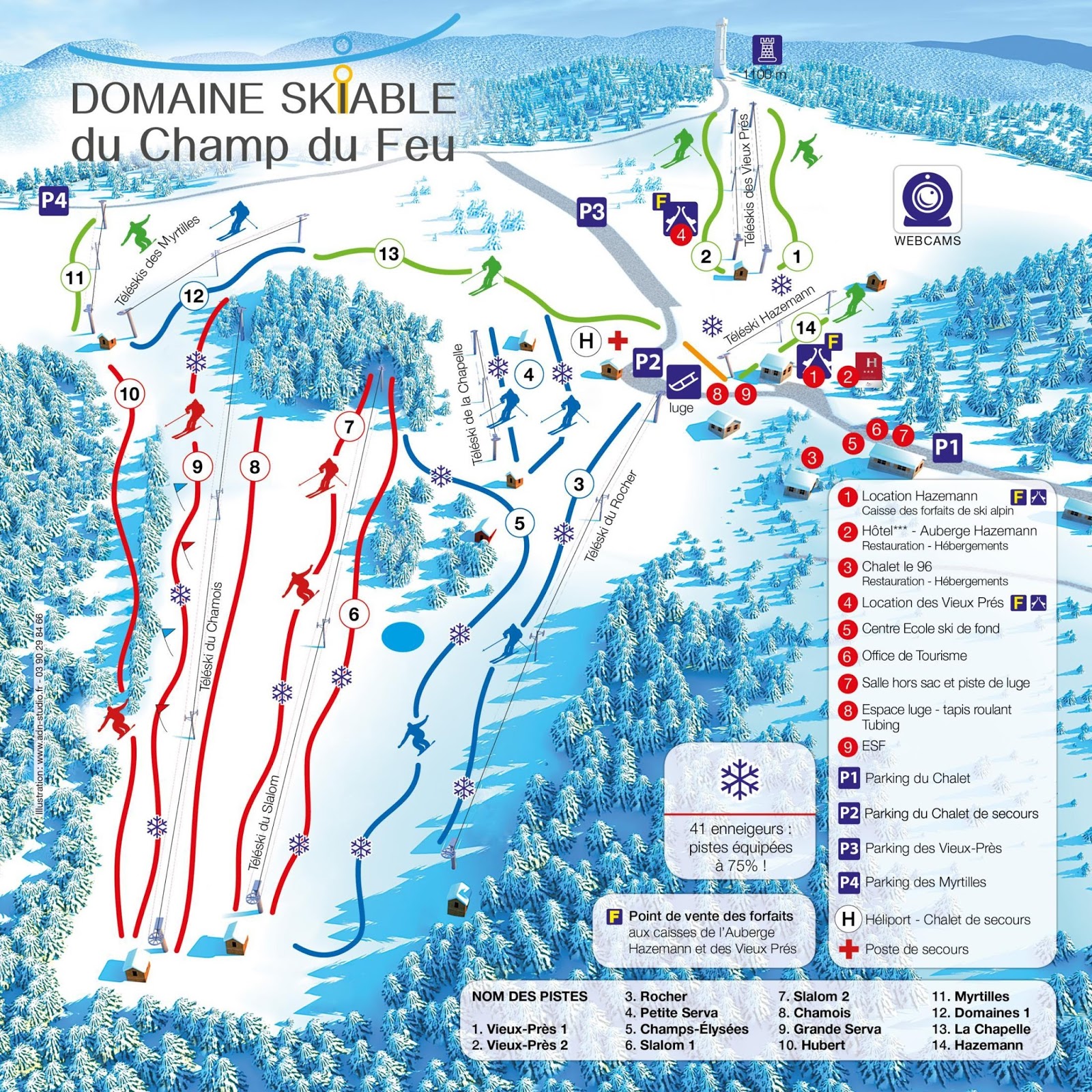 World Ski Resort: Champ du Feu
