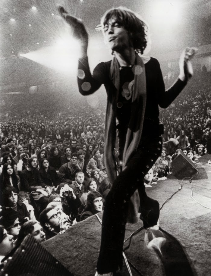 The Rolling Stones at 1969 Altamont Free Concert ~ Vintage Everyday