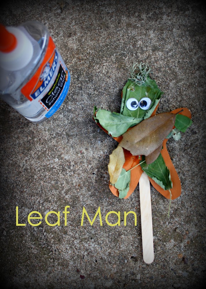 Having Fun at Home: Leaf Man Activity : A Book and a Craft for Lois Ehlert
