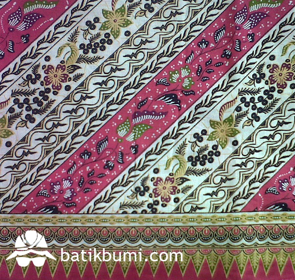 Batik Parang Modern Pink BP-008A | Koleksi kain batikbumi