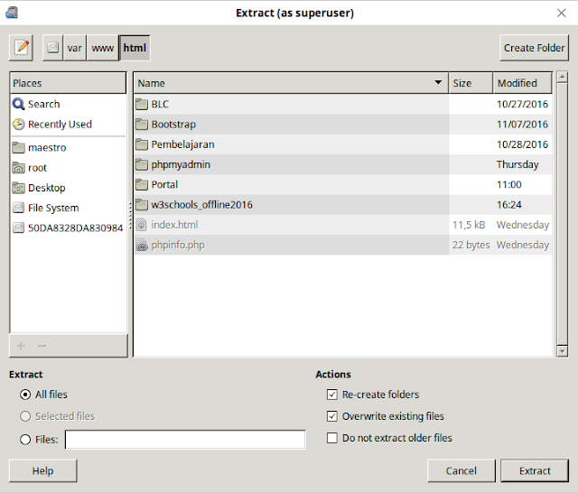 Cara Install W3Schools Offline Di Linux | Script Kiddies - Yogi RPL BLC ...