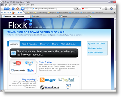 Flock Browser V2.6.1 - CoBa-CoBa