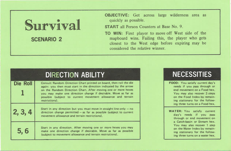 Delta's D&D Hotspot: Rules of Outdoor Survival, Part 2