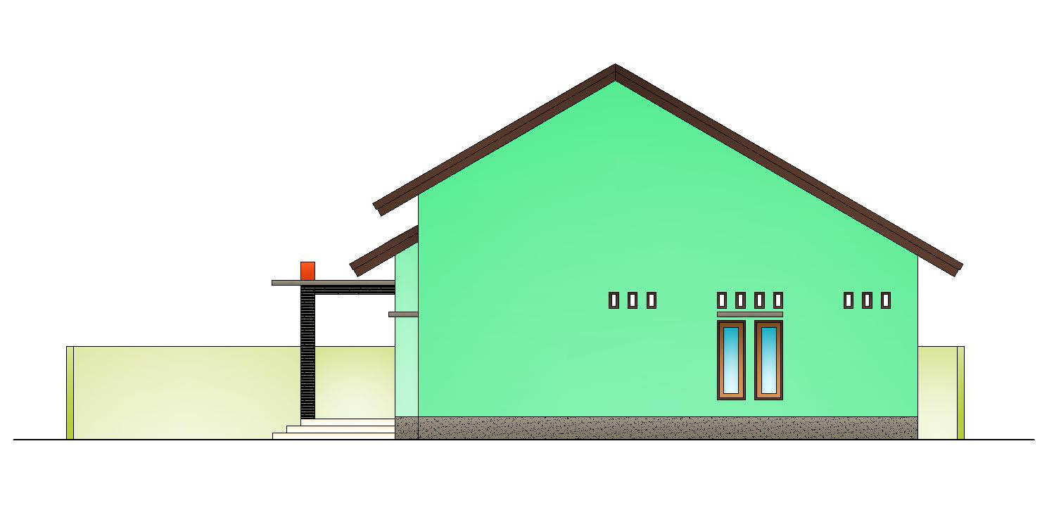 Gambar Rumah Tampak Samping - Tukang Bangun Rumah