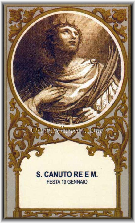 Vidas Santas: San Canuto IV, Rey de Dinamarca y Mártir