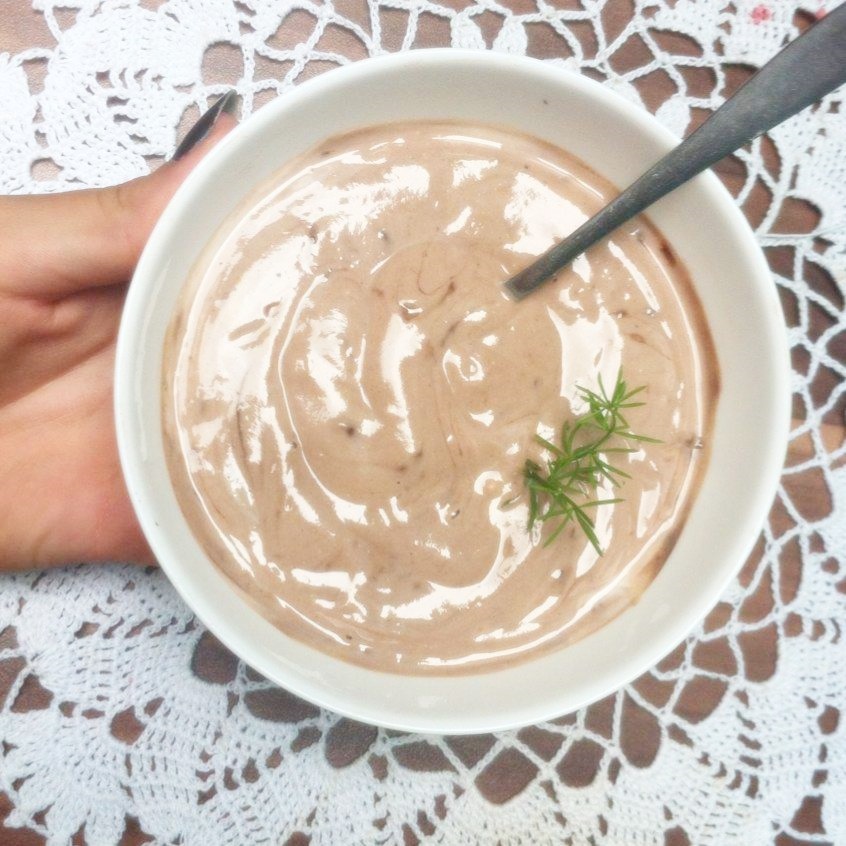 Be happy.: Yogurt monte!