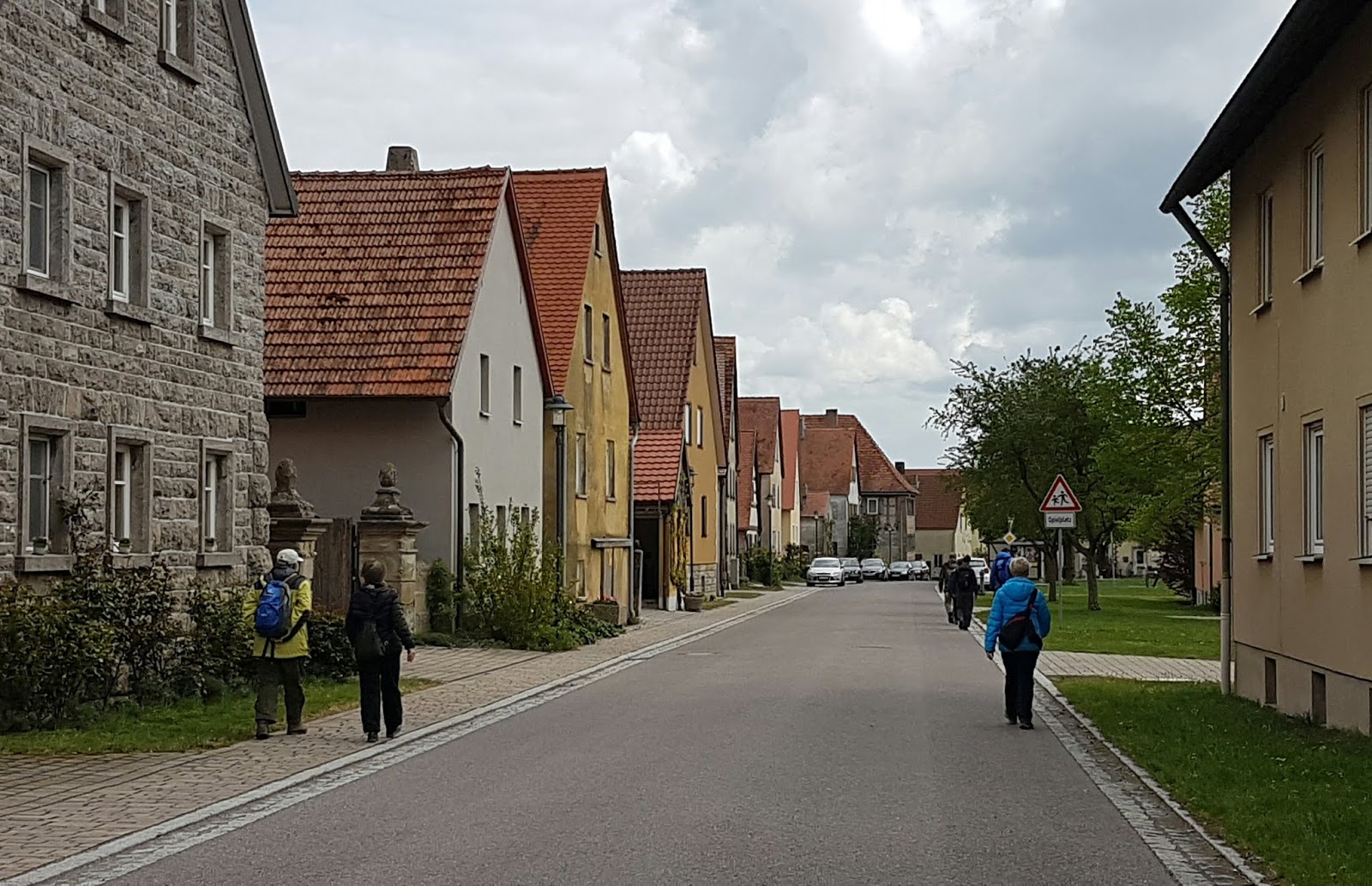 Wandern durch Franken: Fotos - Wanderung Markt Nordheim - 28.April 2019