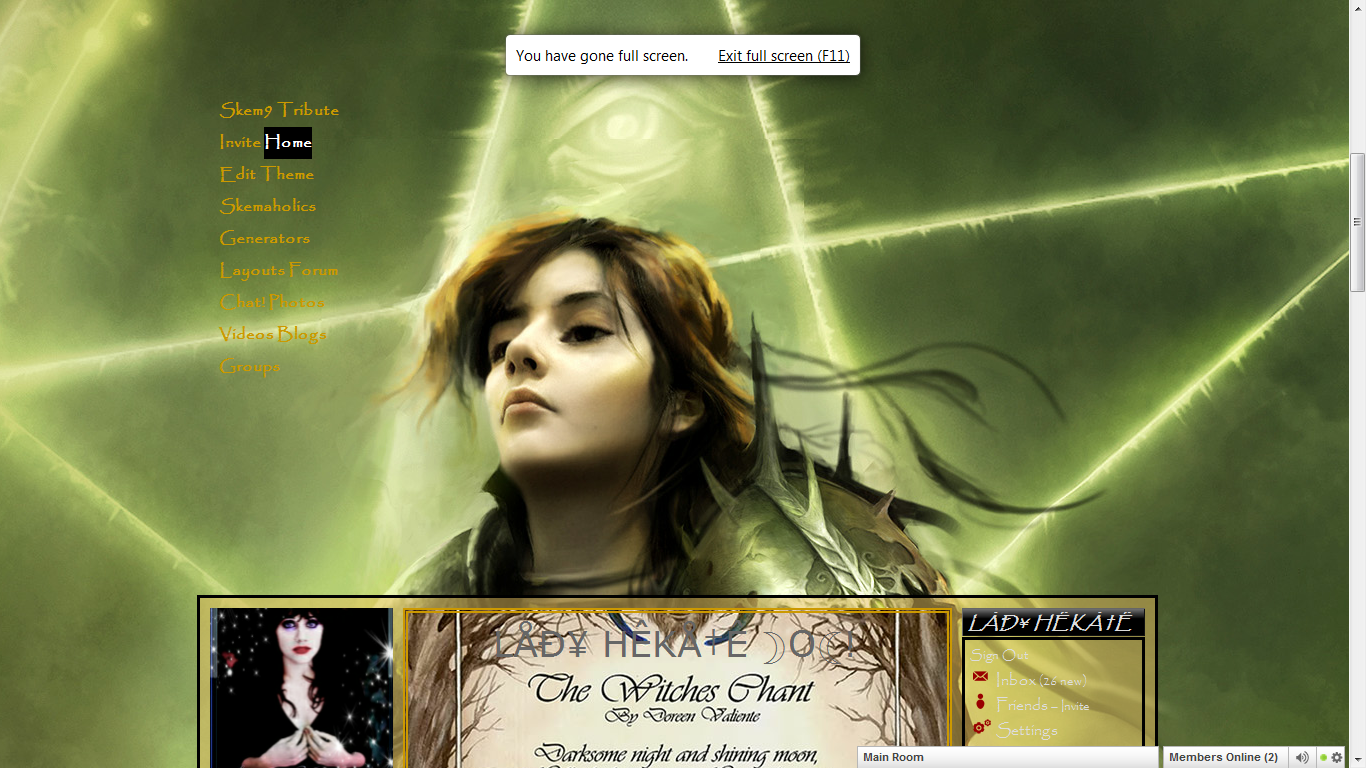 Hekate's Creative Cauldron: Ning Themes