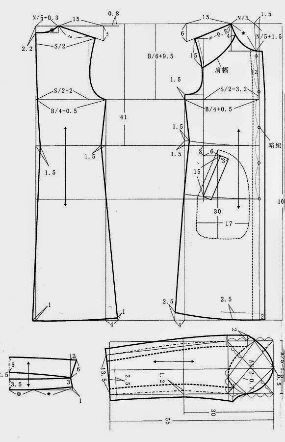 japon pattern coat - modelist kitapları