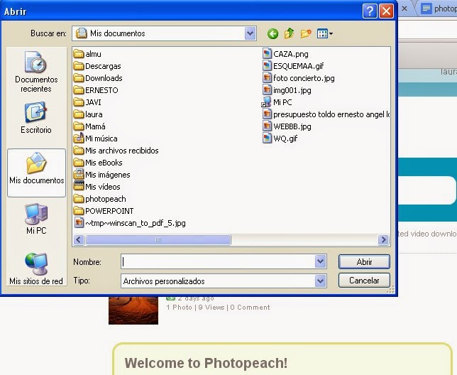 dcyadelaura: PRÀCTICA 7. PHOTOPEACH.