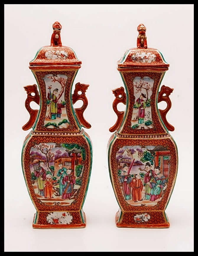 El Secreto Encanto De La Diva: JARRONES CHINOS