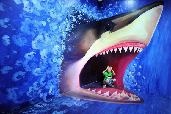 Blog-Bluff: Arte 3D Interactivo - Pintura, Perspectiva y Magia