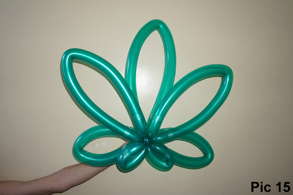CLASSICAL: Marijuana balloon leaf