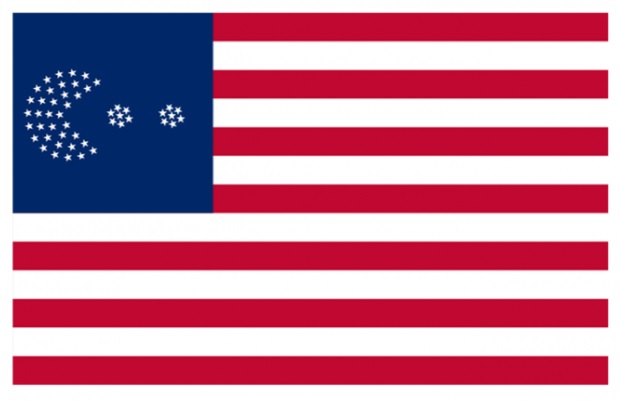 T C C: Happy Flag Day USA 2013 - A Flag for Empire - Pac-Man Nation ...