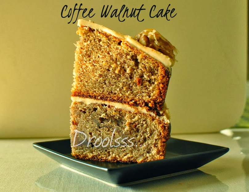 Droolsss . . .: Coffee-Walnut Layer Cake