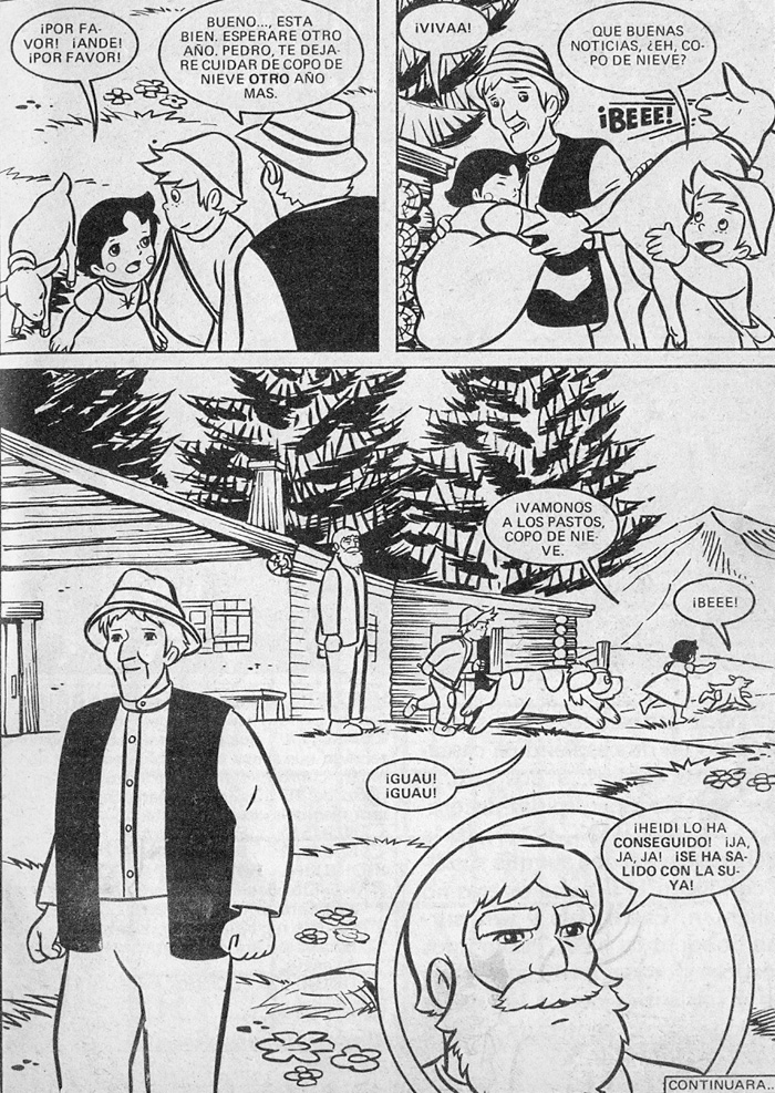 Colección: Heidi, el comic (3)