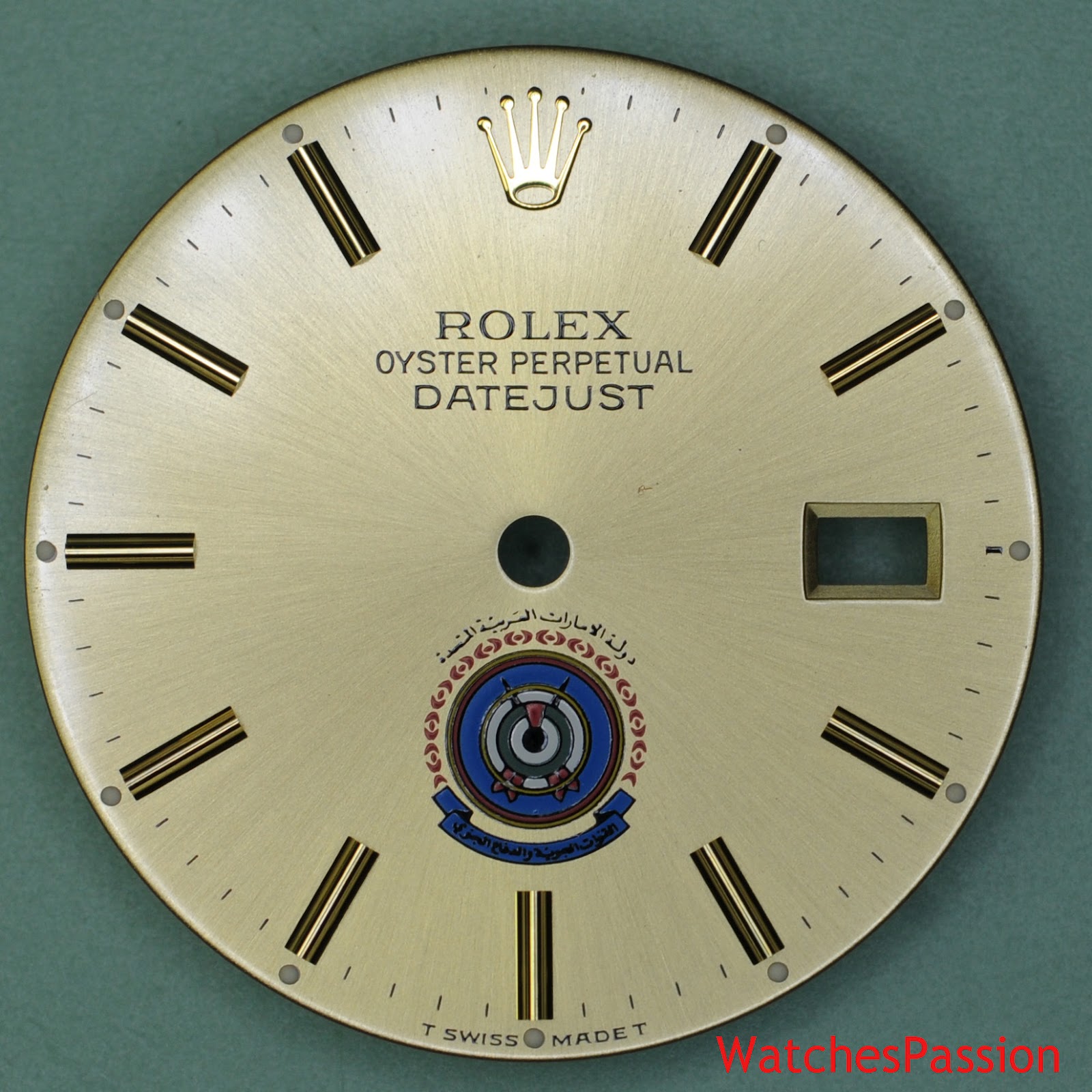 Watches Passion: Rolex Datejust UAE Air Force Dial