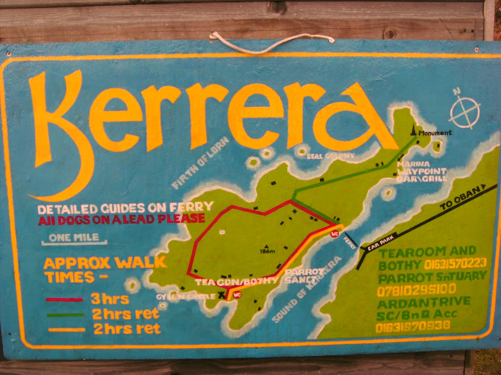 Scotland Outside: Walking Day on The island of Kerrera.