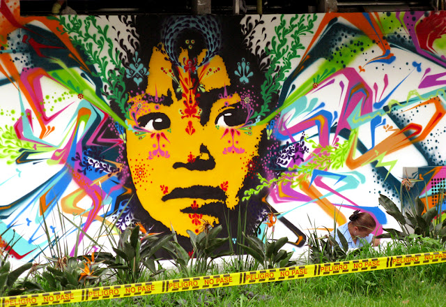 Stinkfish New Mural In Medellin, Colombia – StreetArtNews