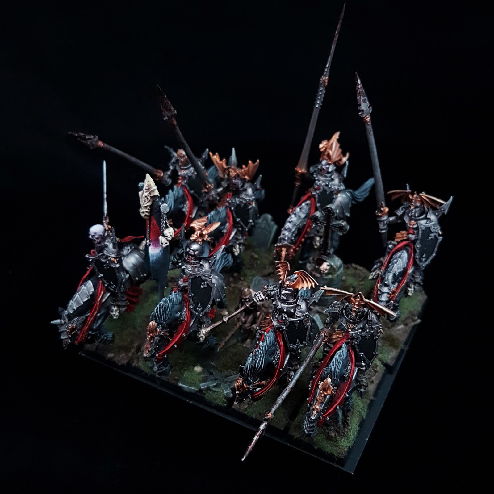 Vampire Counts Blood Knights - Kings of War!