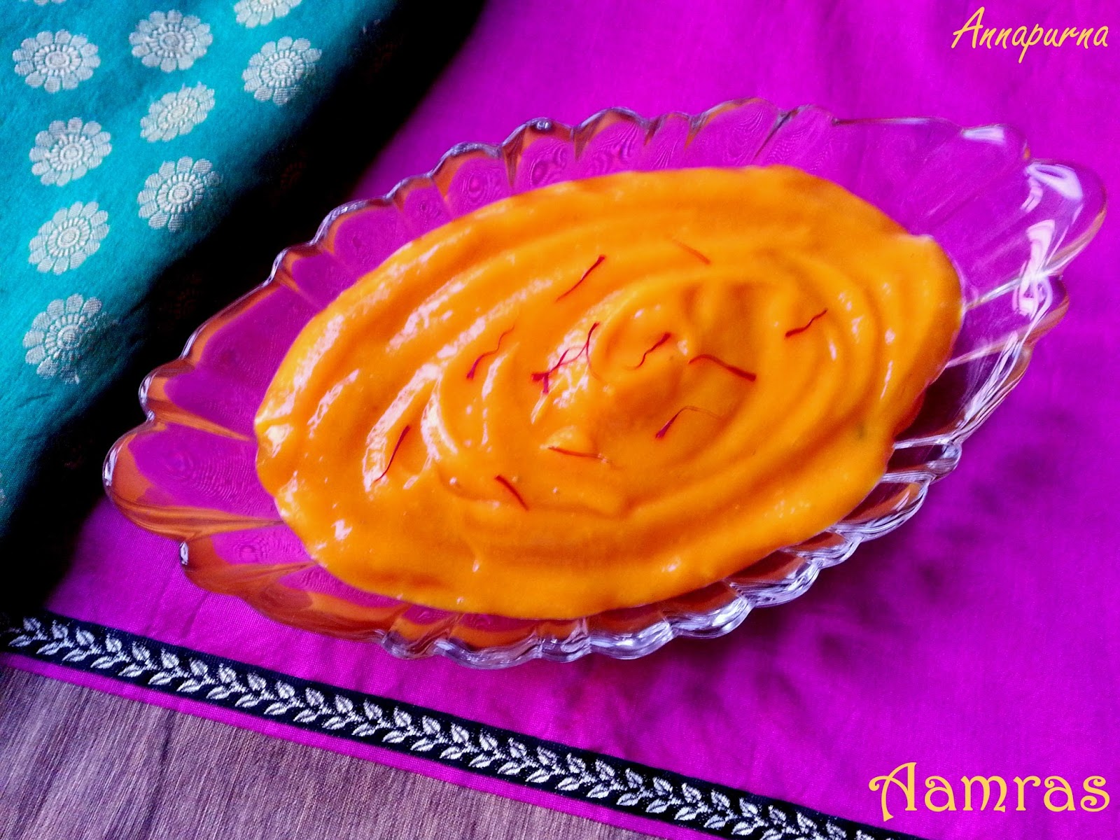 Annapurna: Aamras Recipe