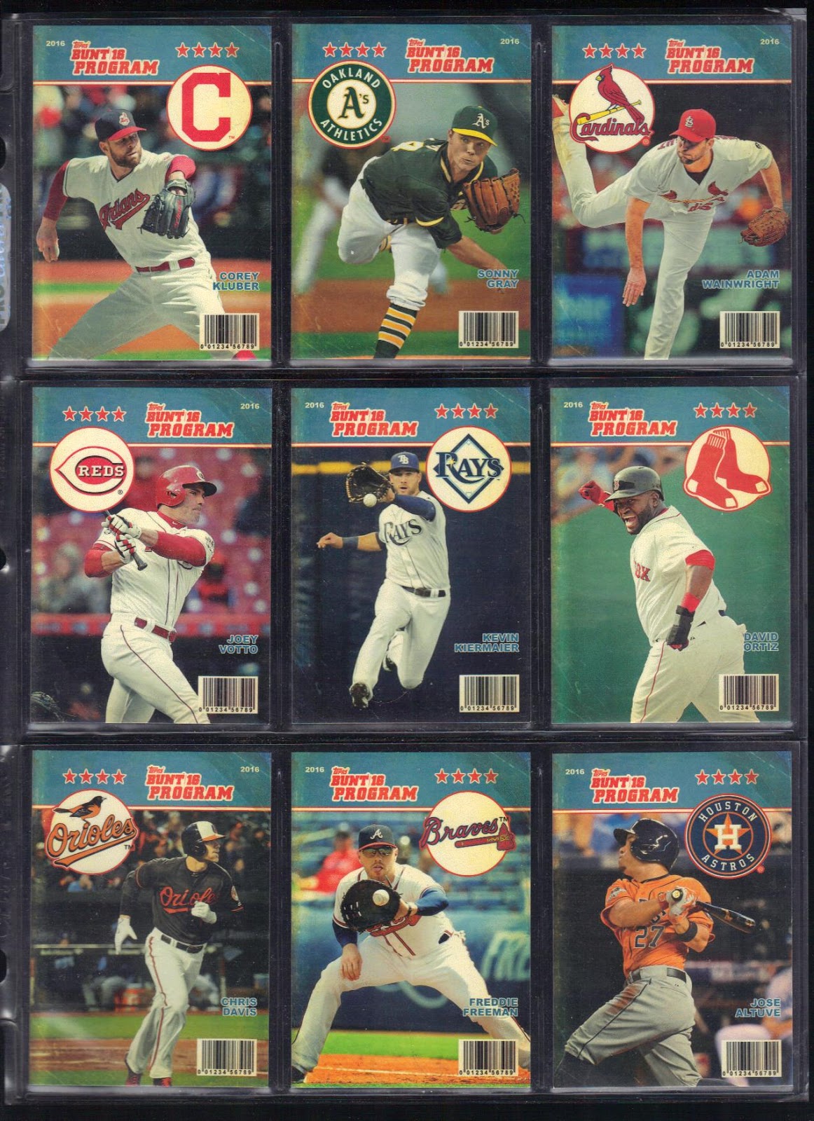 Starting Nine.: COMC Badge and Pages.