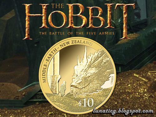 The Hobbit: The Battle of the Five Armies Gold Coin | Lunaticg Coin
