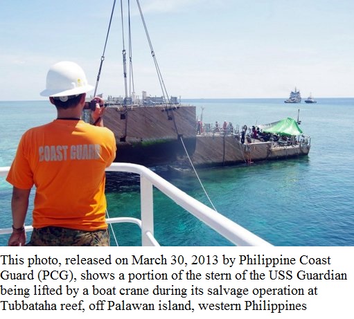 Em Esber Blog 2: USS Guardian grounded at Tubbataha Reef