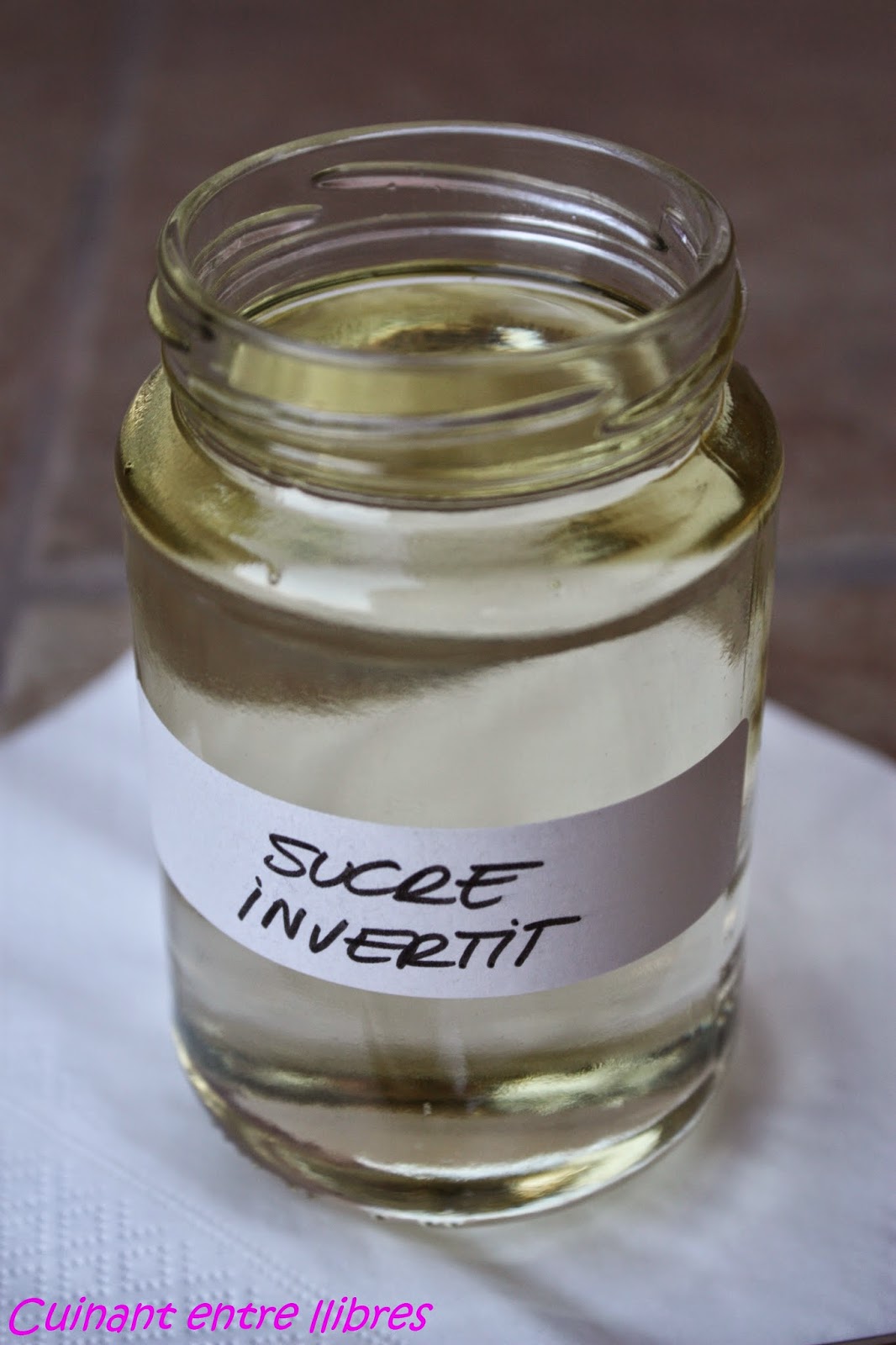 Cuinant entre llibres: Sucre invertit