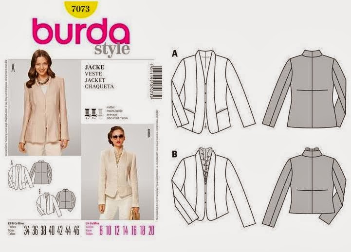 SewTawdry: The Long and Short of It - Burda 7073