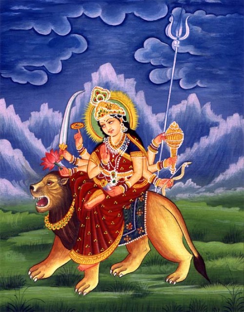 God Photos: Hindu Goddess Durga Mata Beautiful Pictures Gallery