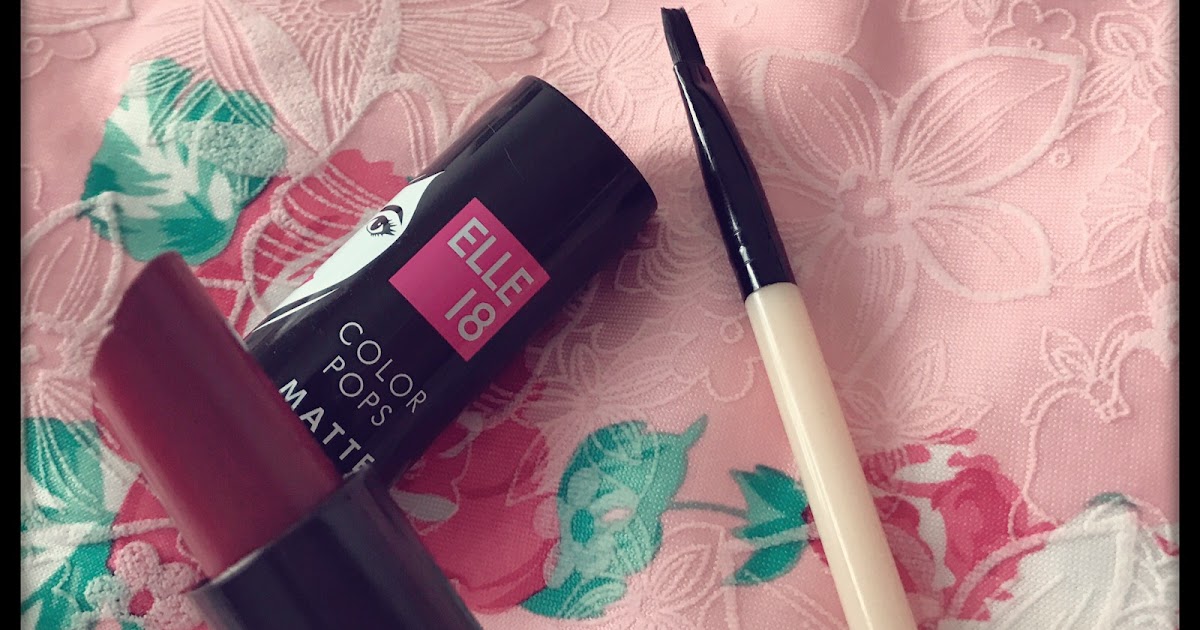 makelifesimple: Affordable Lipstick for Indian skin tone- ELLE 18 color pops MATTE