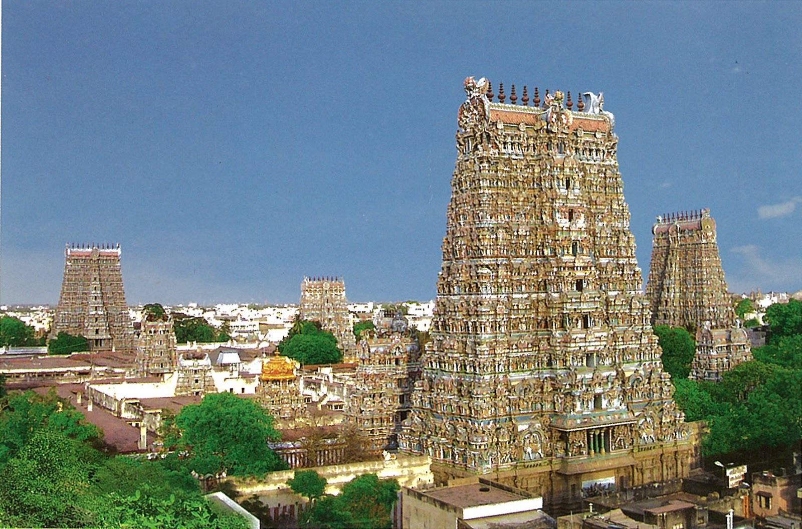 Ātmaprajñānanda Saraswati: Minäkshi-Sundareswara Temple, Madurai