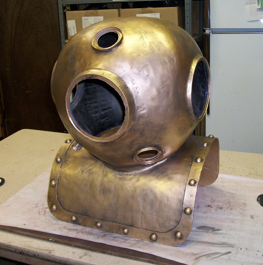 MRX Designs: Steampunk Diving (Space) Helmet (pt.5)
