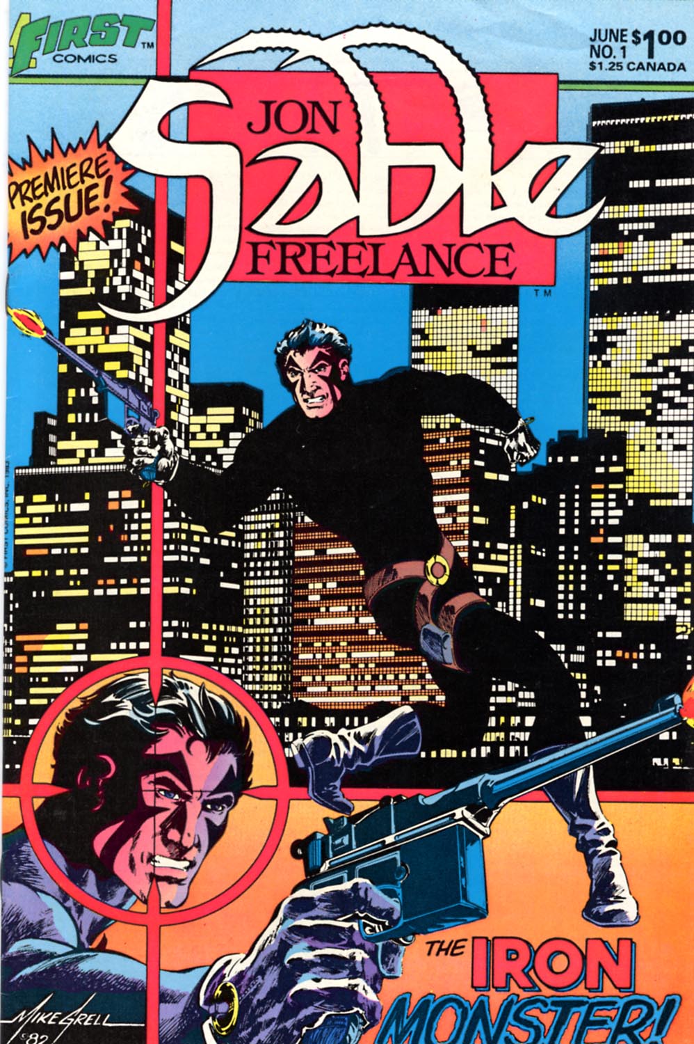DC in the 80s: The Mike Grell interview: Jon Sable Freelance as the ...