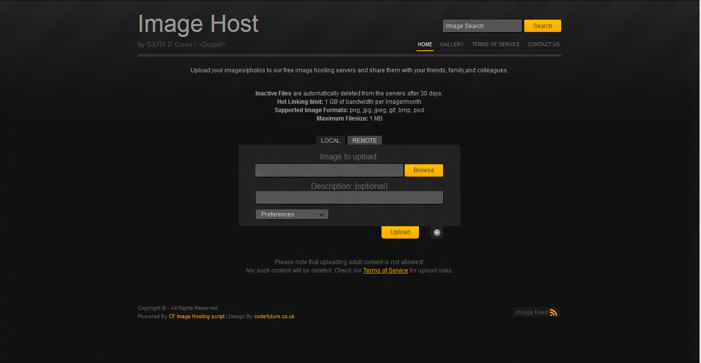 Watch Television: Cara Membuat Images Hosting Sendiri