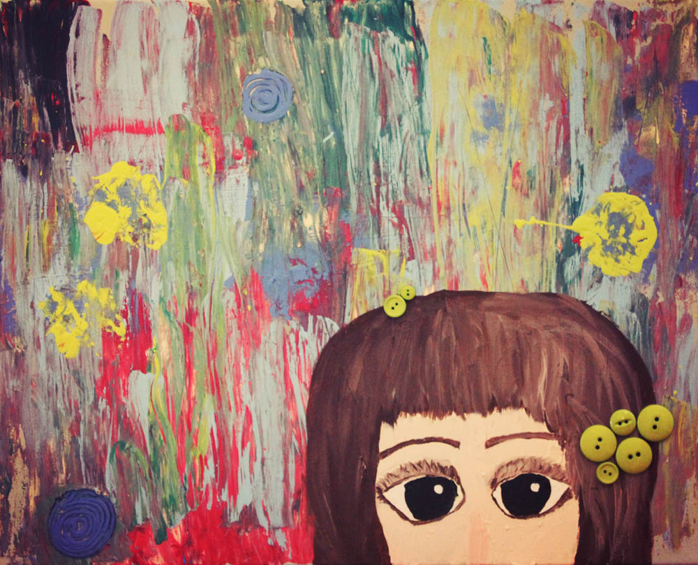 sassafras: painting for a cause :: mixed media art