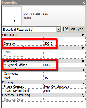 Custom Revit Families: Electrical fixtures / Elementy elektryczne