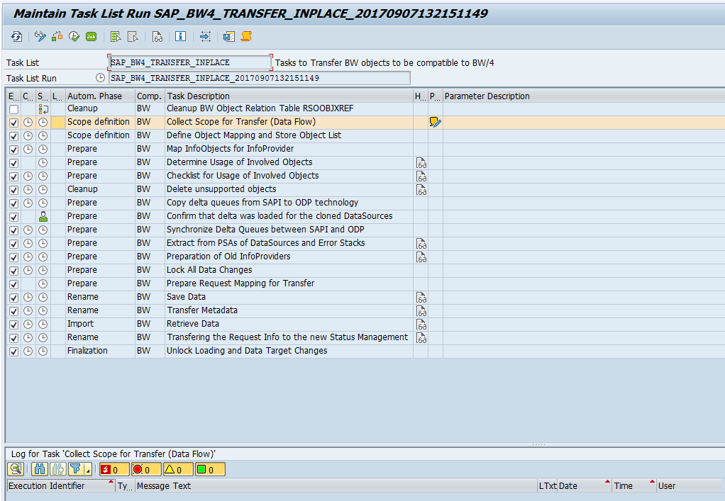 SAP BW/HANA – Data Flow Migration Tool with Data Transfer | SAP Online ...