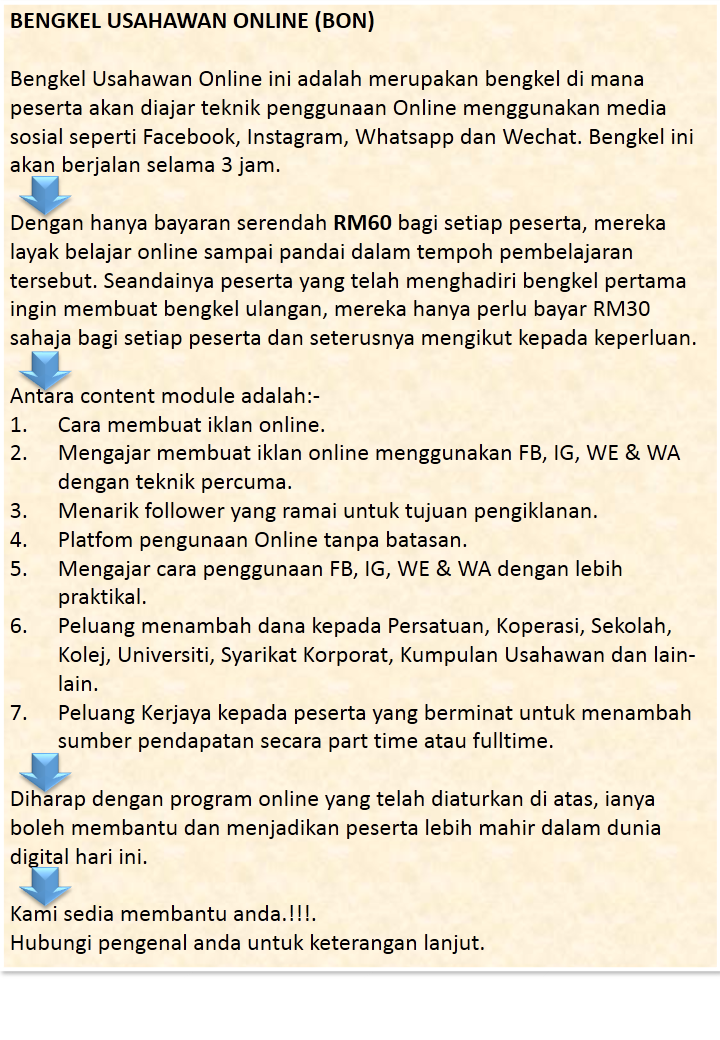 Rich World Academy: APA ITU BON?