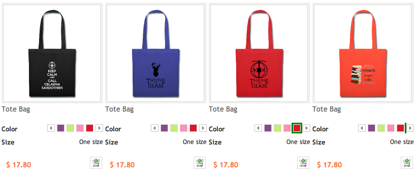 Show Some Fan Pride With These Cool ToG Shirts - Throne of Glass