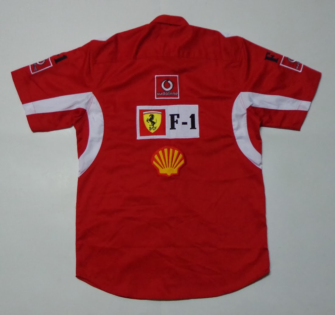 suedeheadbundles: Ferrari F1 Pit Crew Shirt (SOLD)