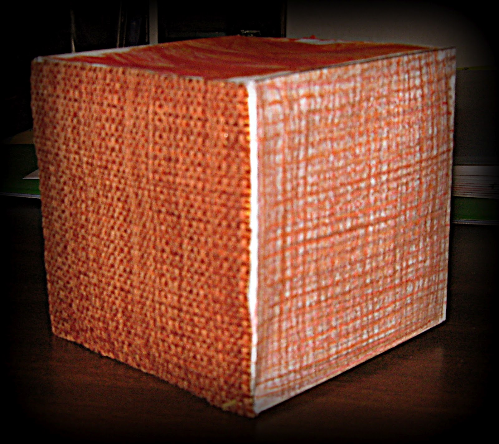 Art in the Middle...school: Texture Cubes