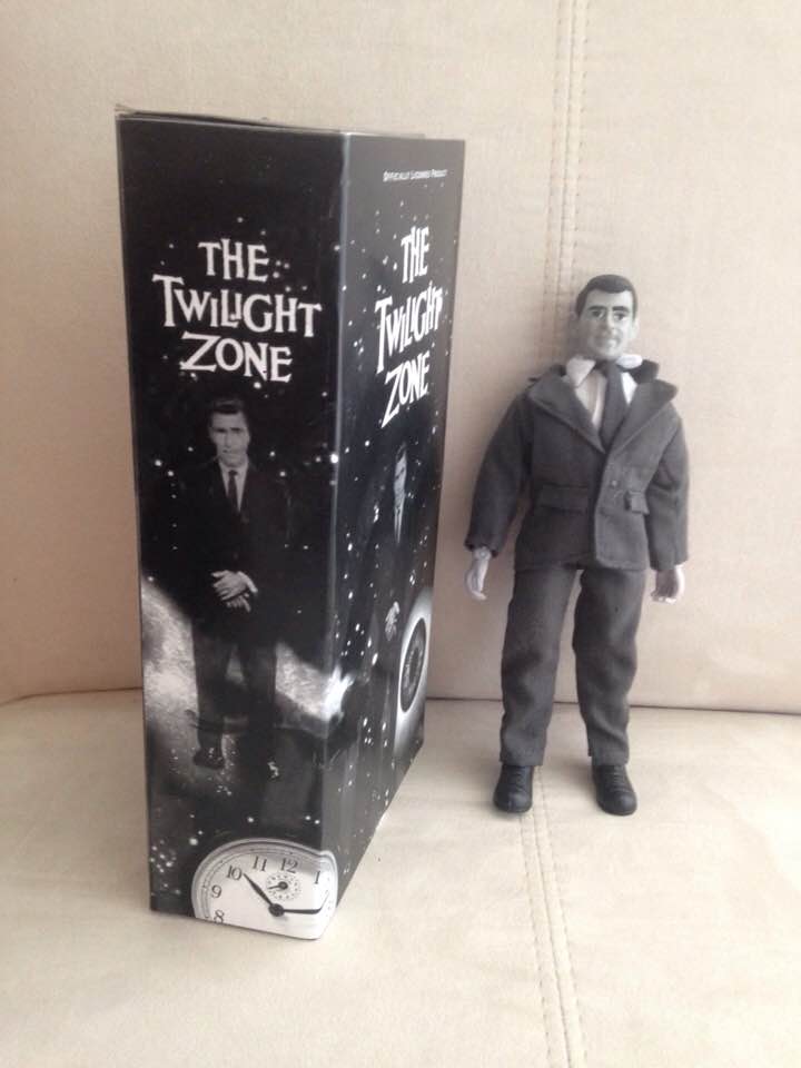POP CULTURE SHOP: ROD SERLING TWILIGHT ZONE 8" ACTION FIGURE MEGO-LIKE ...