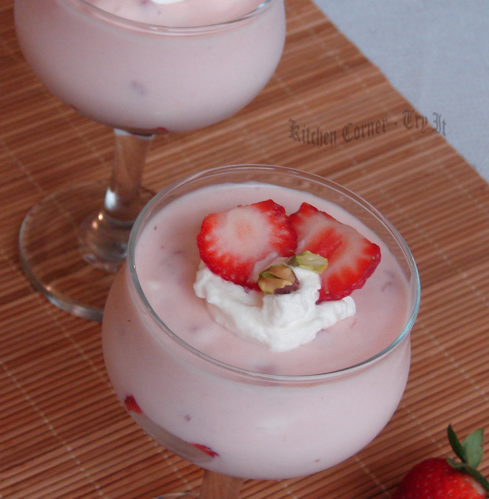 Strawberry Pudding