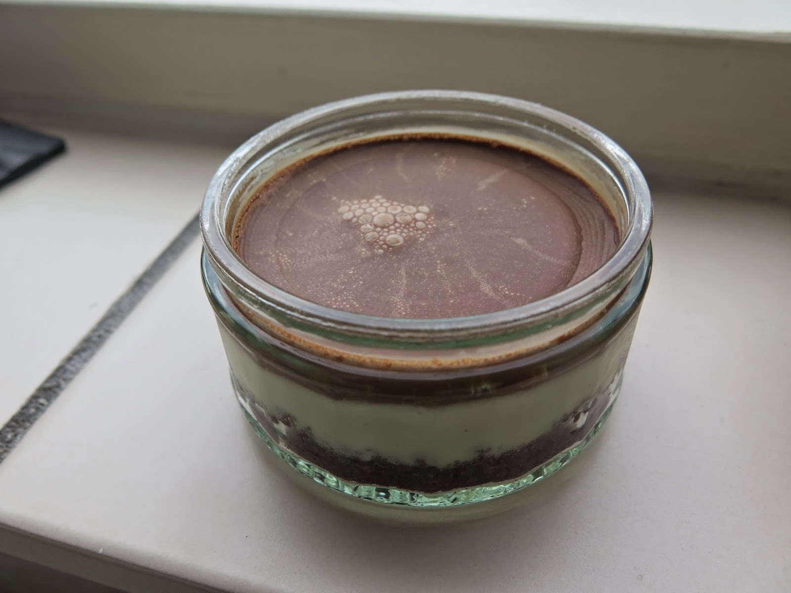 That Girl In The Grocery Store: GU Chocolate and Vanilla Cheesecake