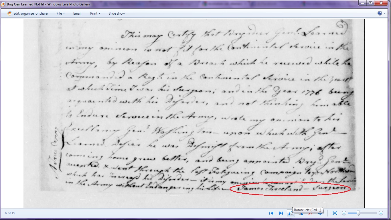 My Maine Ancestry: 52 Ancestors #37 - Revolutionary War Surgeon