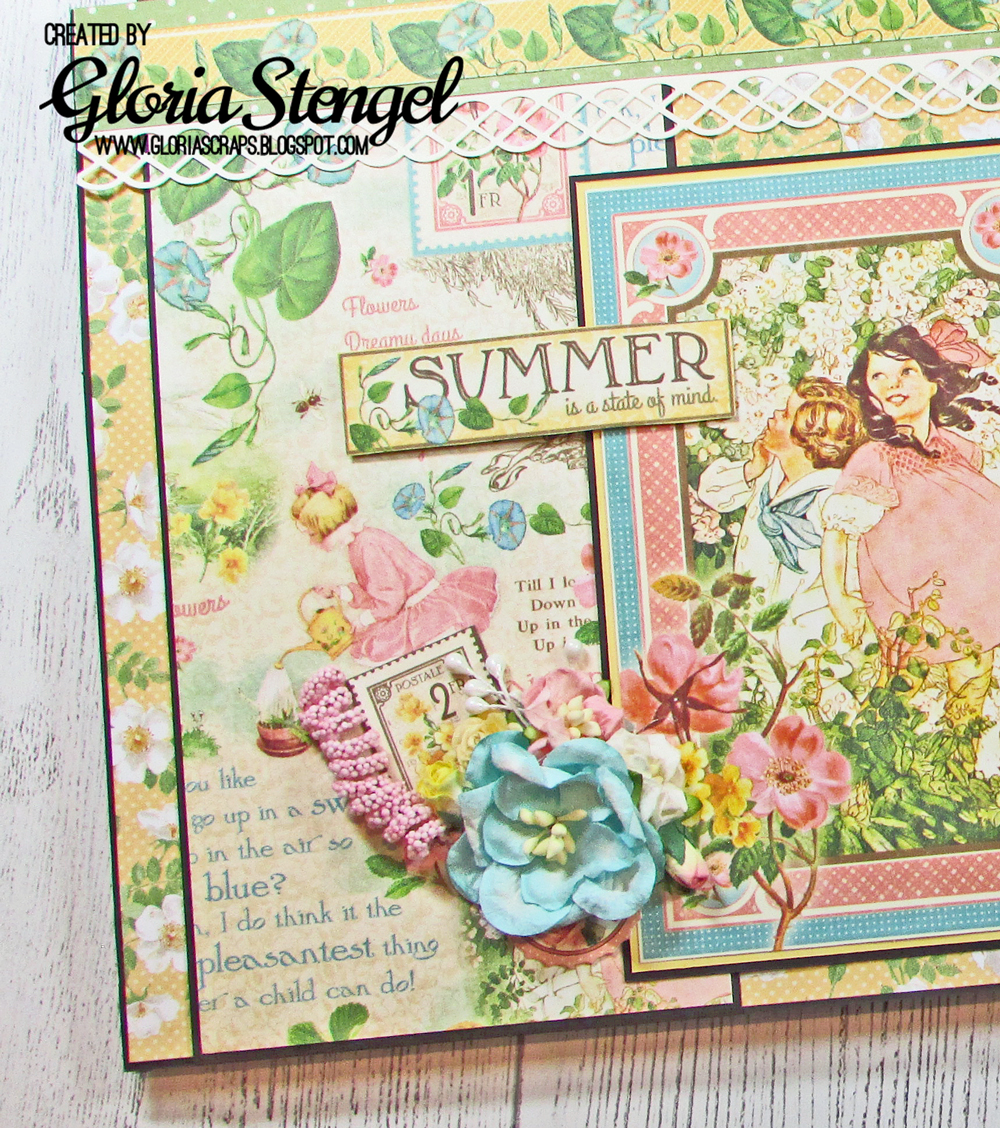 Scraps of Life: Graphic 45 Calendar Folio Series - June